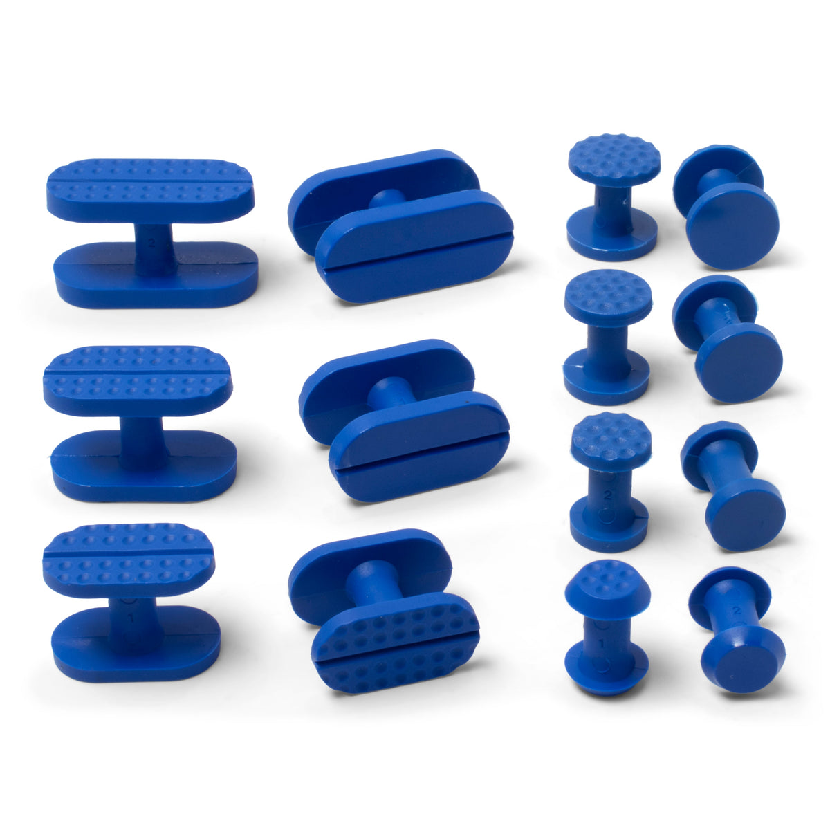 KECO Variety Pack Blue Smooth and Dimpled Dual Surface Flip Hail Tabs ...